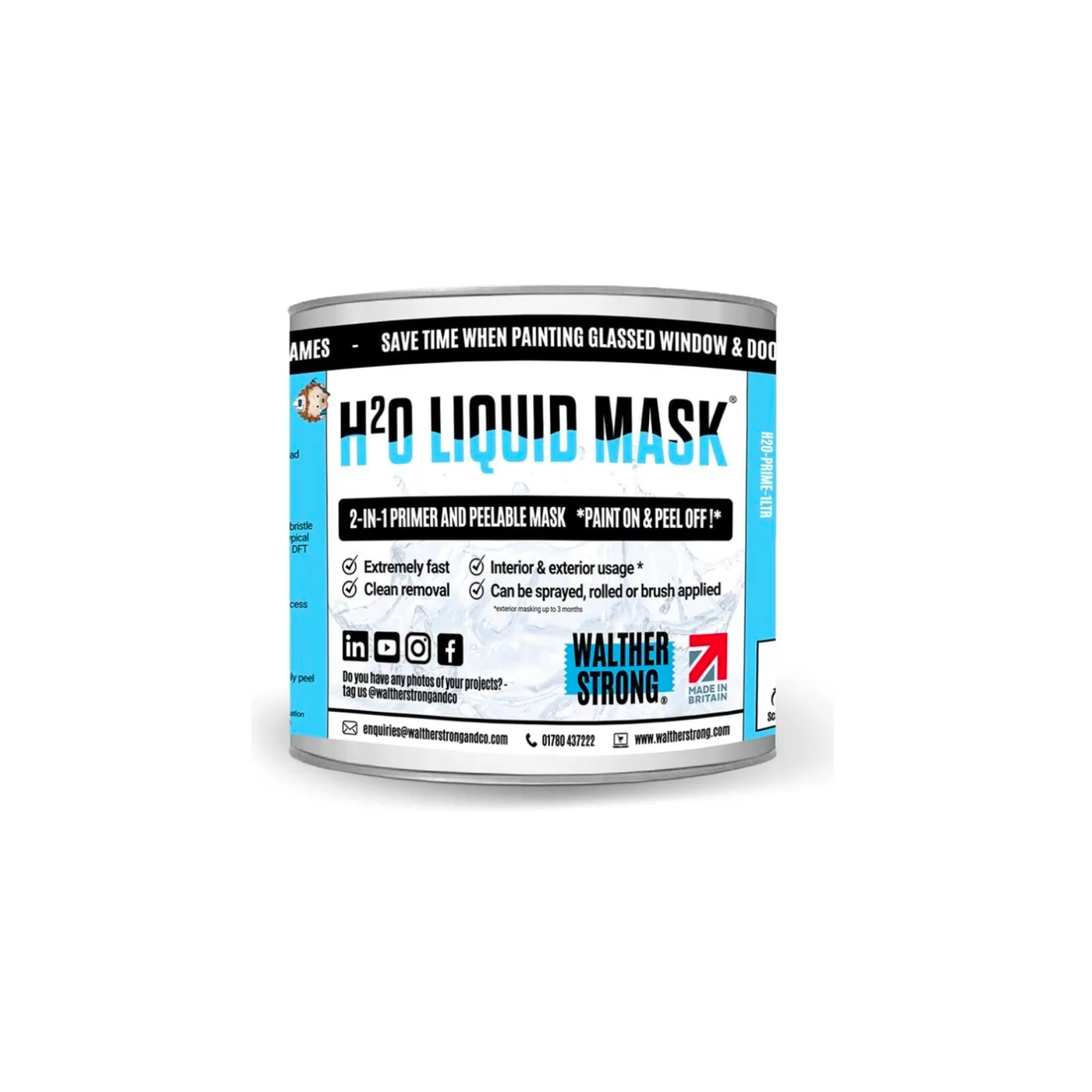 Walther Strong H20 Primer & Liquid Mask | Tradec Supplies