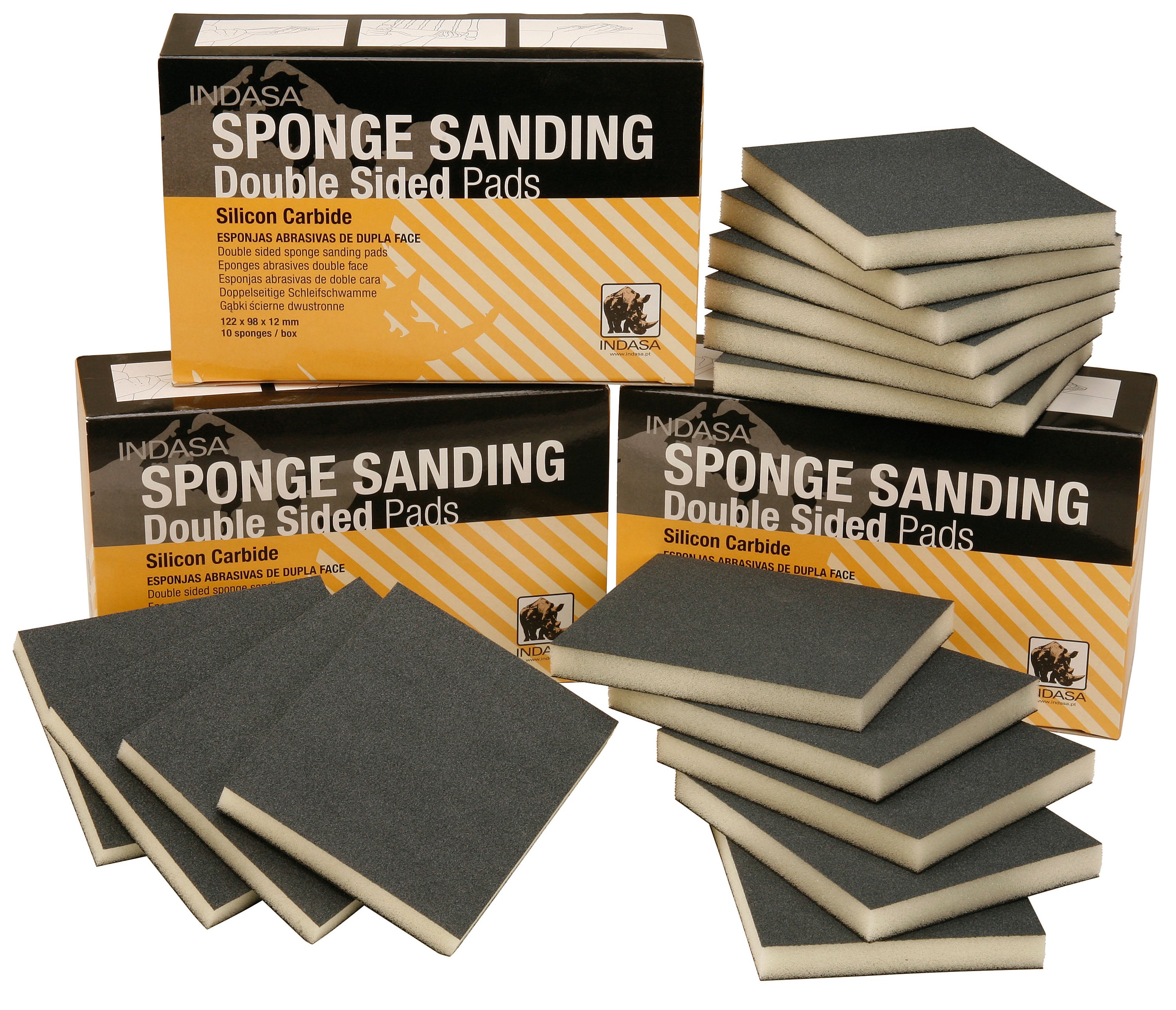 Indasa Double Side Sponge Box 120 Grit