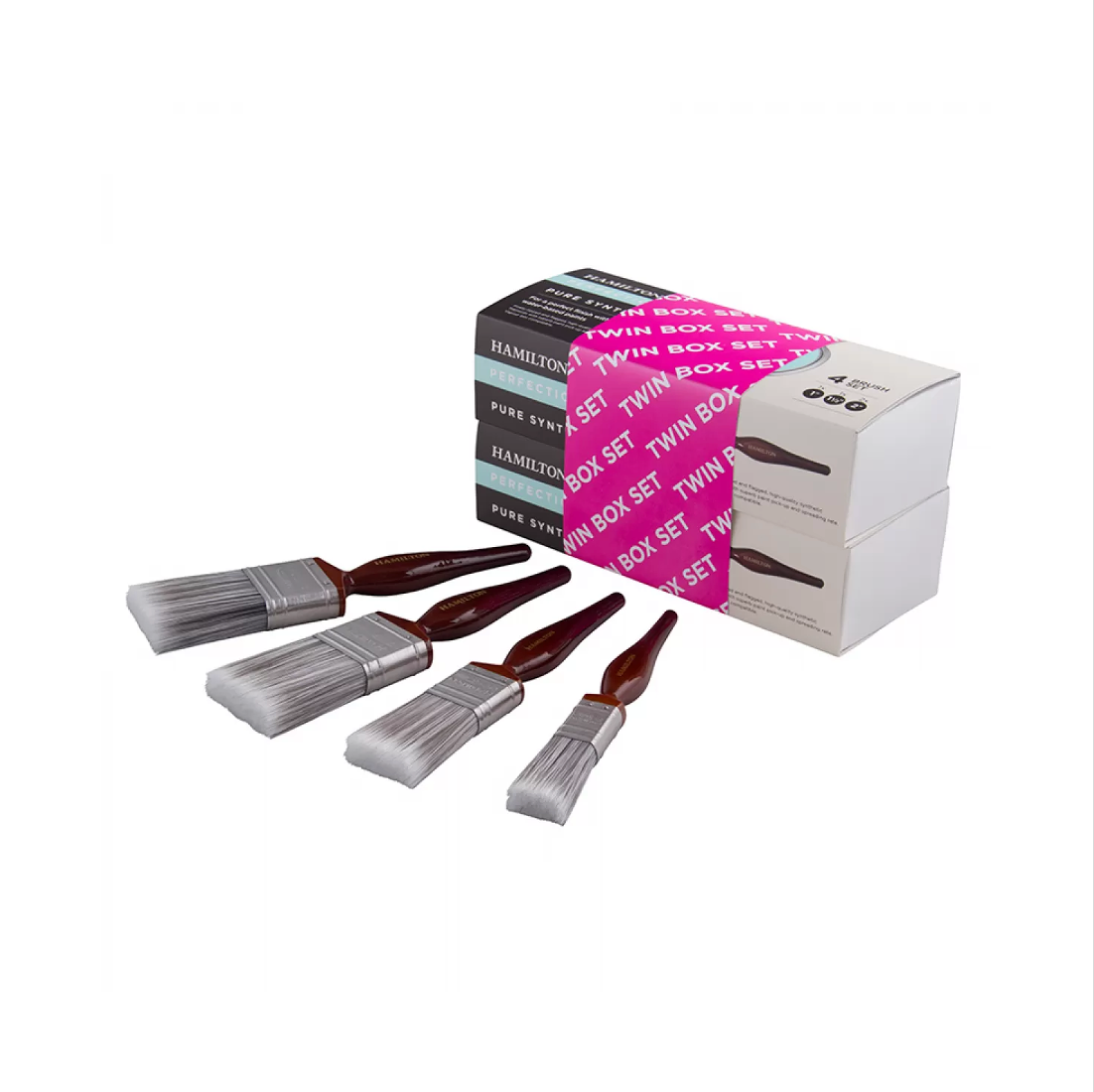 Hamilton Perfection Synthetic Twin Box Set | Buy Hamilton Paint Brushes