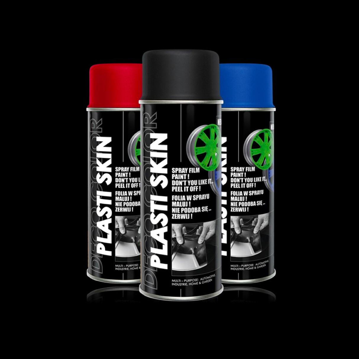 DECO Color Plasti Skin - Removable Film / Rubber Paint | Quick Paint ...